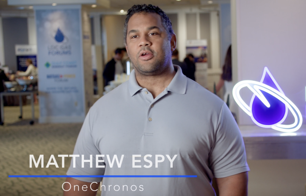 Matt Espy, OneChronos, a first time attendee on making valued CONNECTIONS at the Forums! - LDC ...